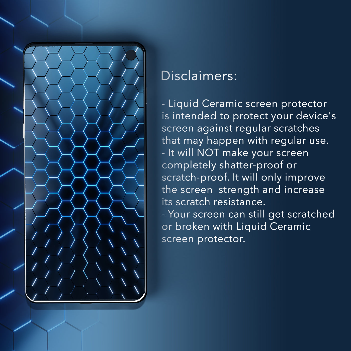 LIQUID CERAMIC Glass Screen Protector Wipe On Scratch and Shatter ...