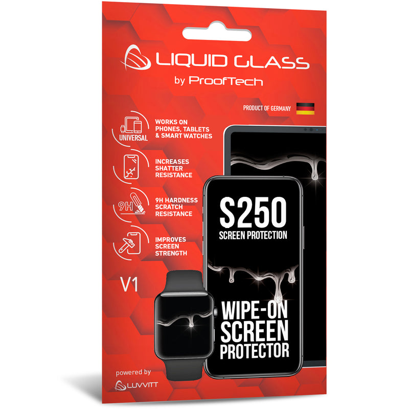 Official LIQUID GLASS Screen Protector Scratch and Shatter Resistant