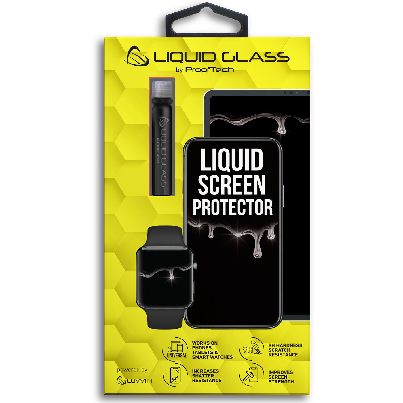 Official LIQUID GLASS Screen Protector Scratch and Shatter Resistant